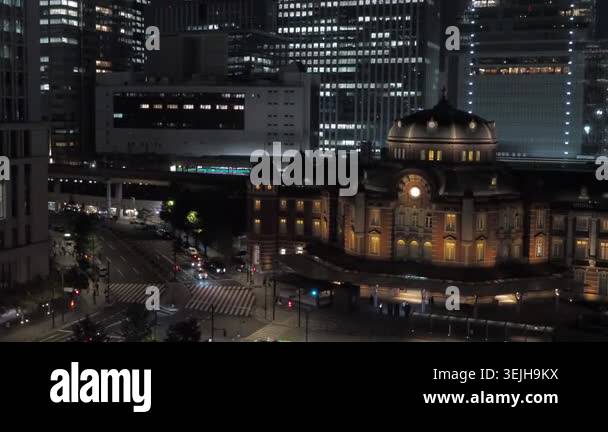 Tokyo Marunouchi, Japan Night View May 2023 Stock Video Footage - Alamy