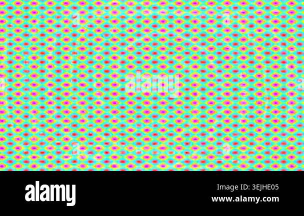 color rhombus tile tessellation pattern illustration Stock Video ...