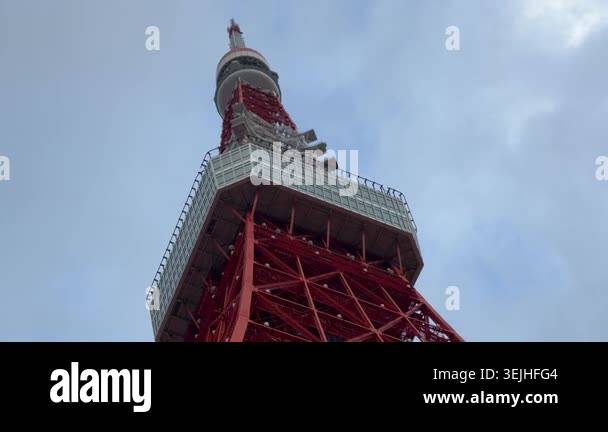 Tokyo Tower Early morning 2023 Stock Video Footage - Alamy