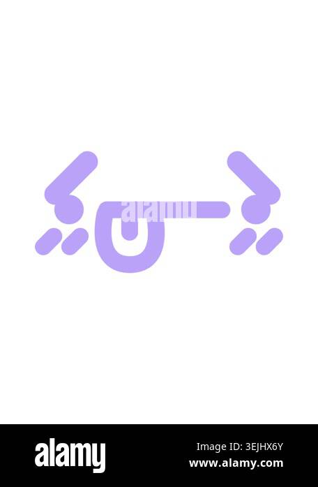 pressure popping animation of disappointed face icon Stock Video ...
