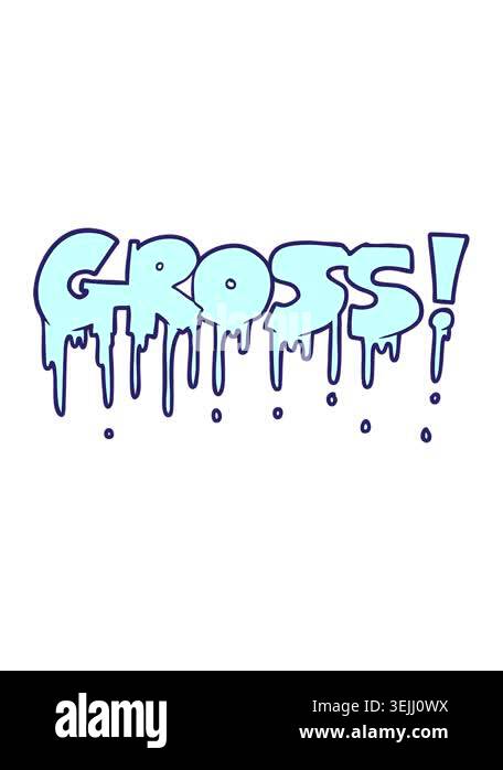 shaking motion animation of cartoon gross symbol Stock Video Footage ...