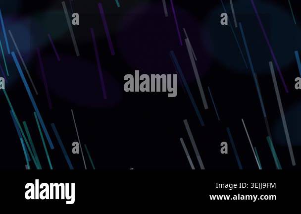 Diagonal Neon Light Bars Abstract Background Stock Video Footage - Alamy