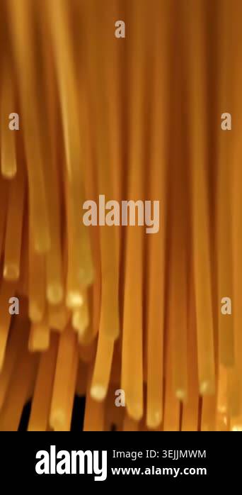 Super slow motion flying spaghetti pasta . Filmed on a high-speed ...