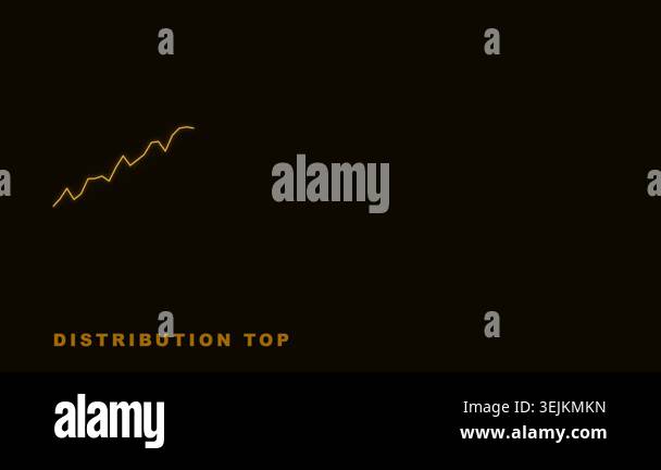 gold bar chart. graph with golden numbers and symbols. business concept ...