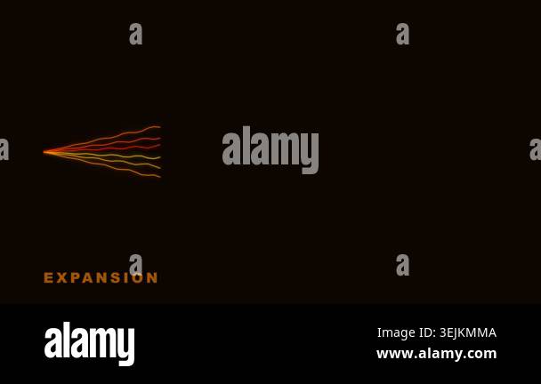 vector abstract background of dynamic particles Stock Video Footage - Alamy