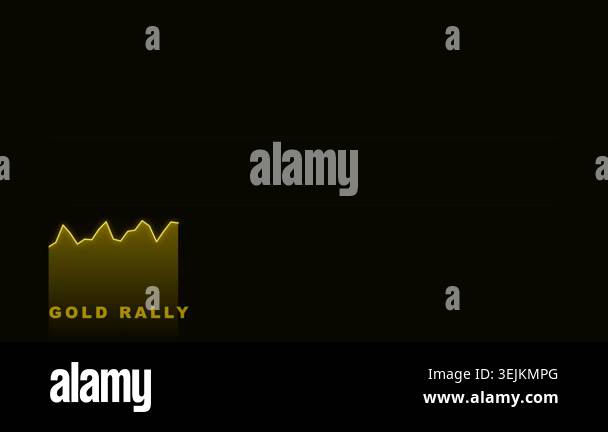 vector illustration of golden color with black background Stock Video ...