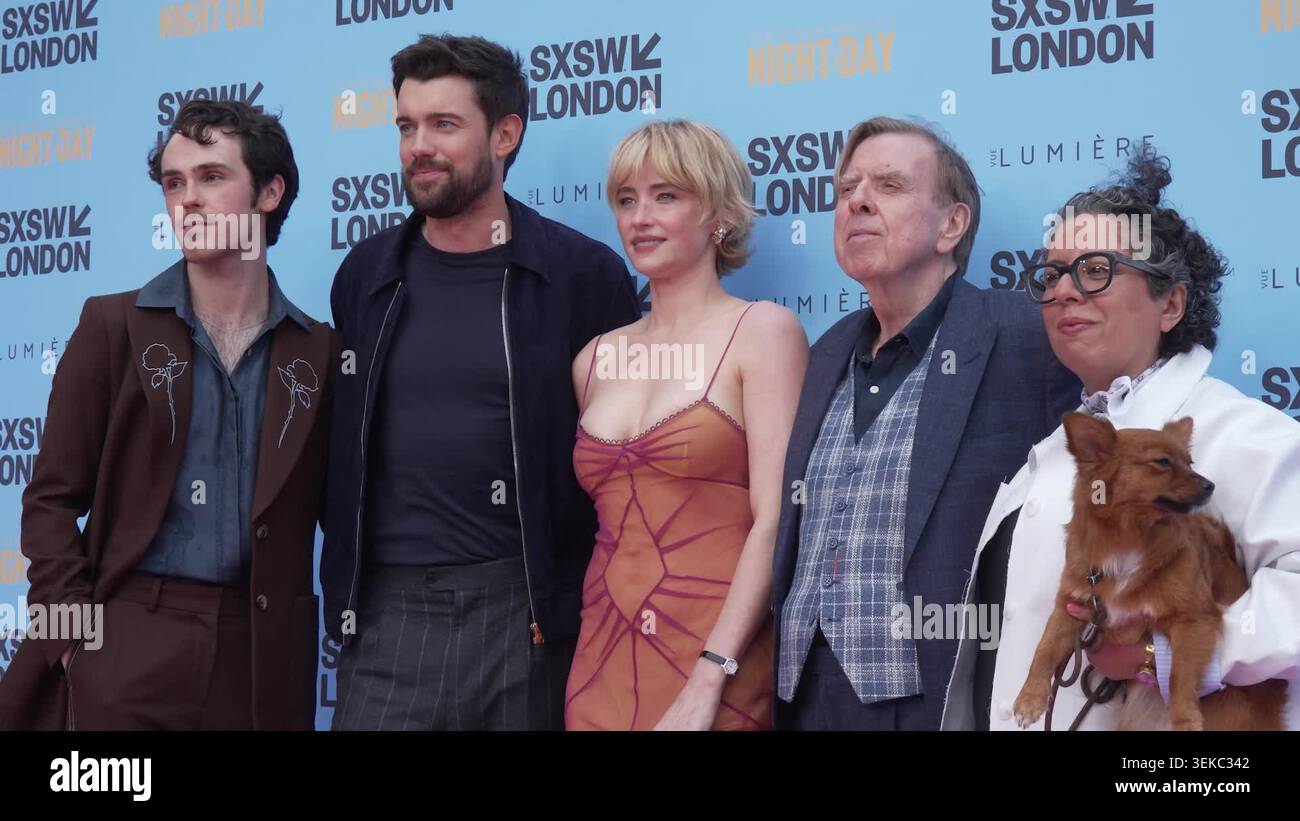 Stars of new Virginia Woolf film dazzle at SXSW Stock Video Footage - Alamy