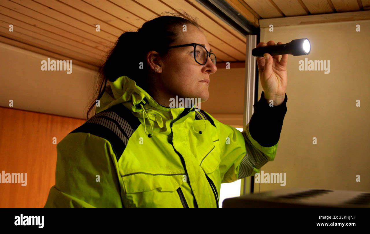 Technician Inspecting Electrical Fuse Box Stock Video Footage - Alamy