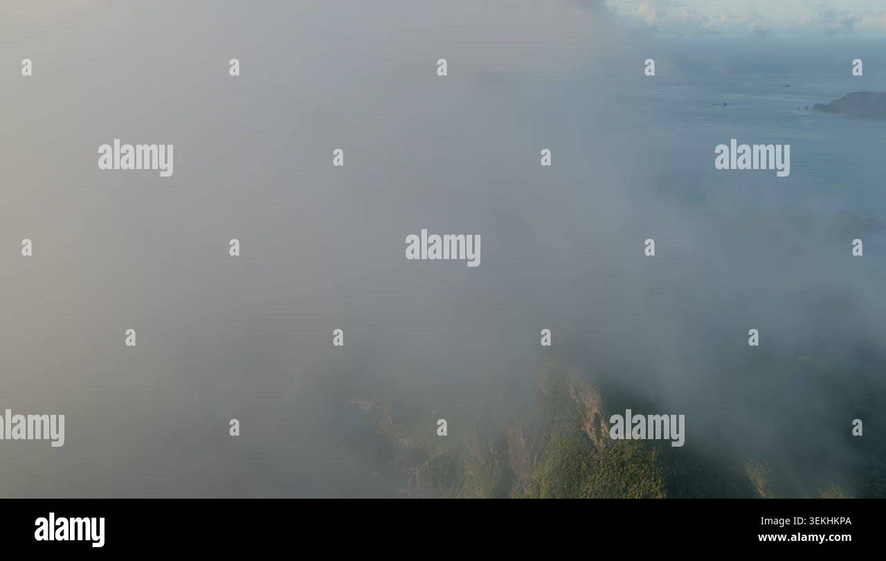 Zamami Island Kerama Islands Mist Reveal Okinawa Japan Stock Video ...
