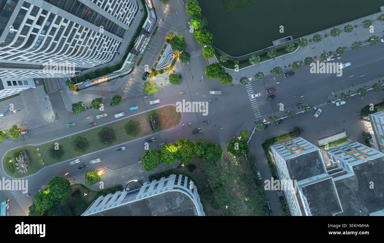 Hanoi building and street hyperlapse Stock Video Footage - Alamy