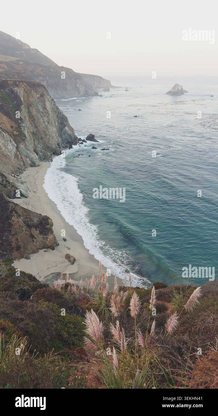 Big Sur california Coastal beach Stock Video Footage - Alamy