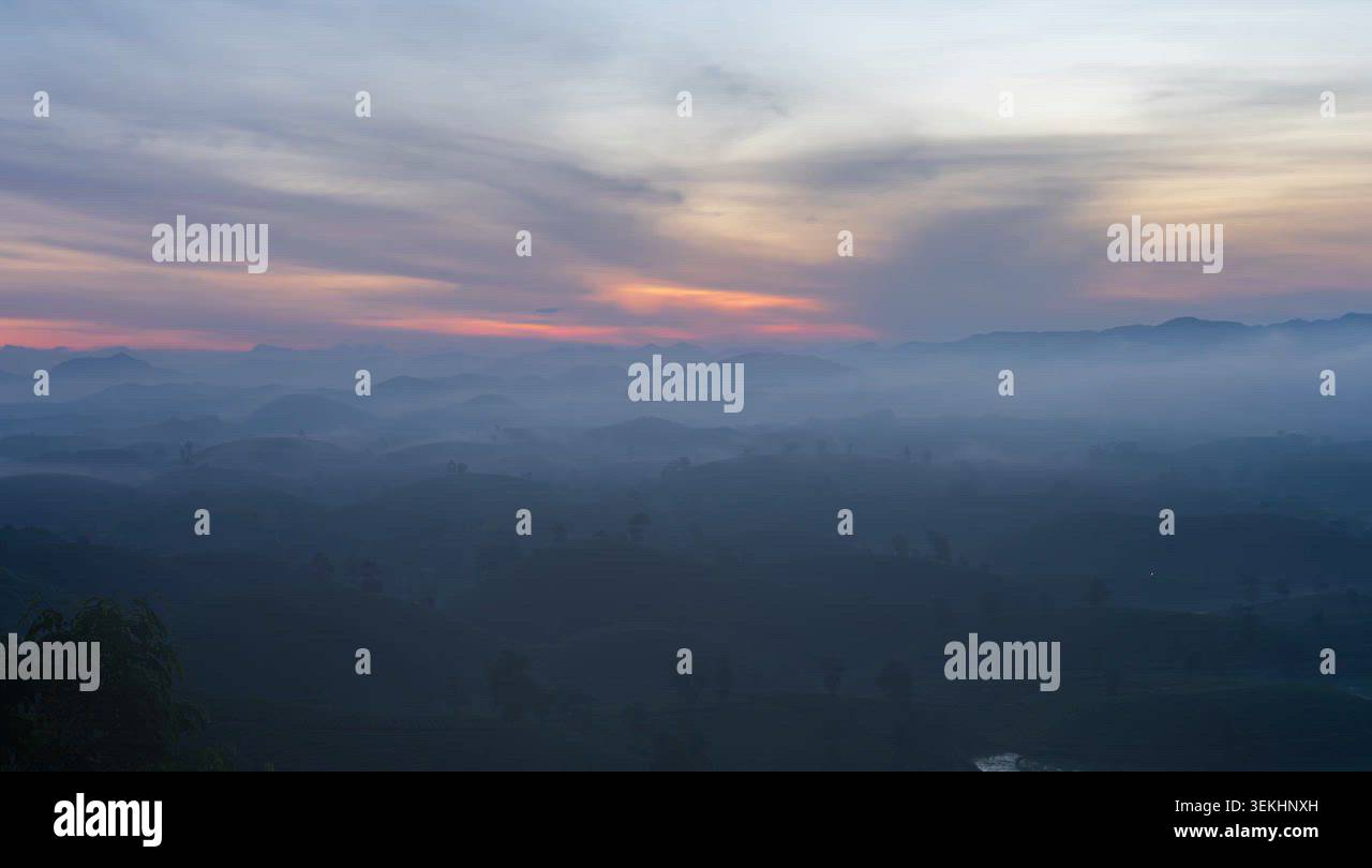 Dawn Mist Timelapse Frame Stock Video Footage - Alamy