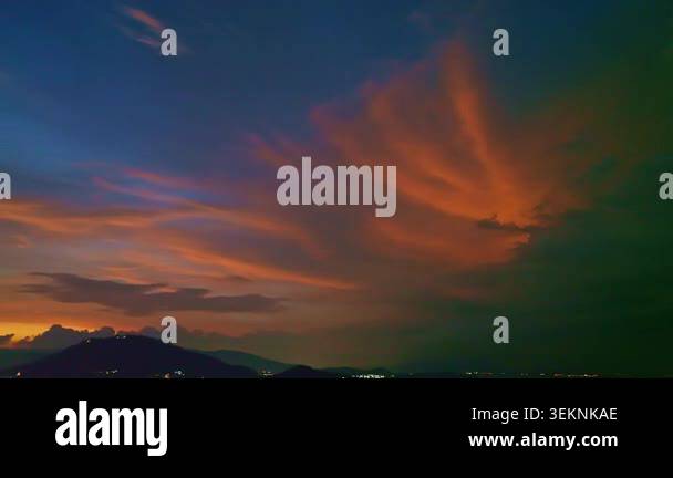Evening aerial view of Phuket, Thailand Stock Video Footage - Alamy