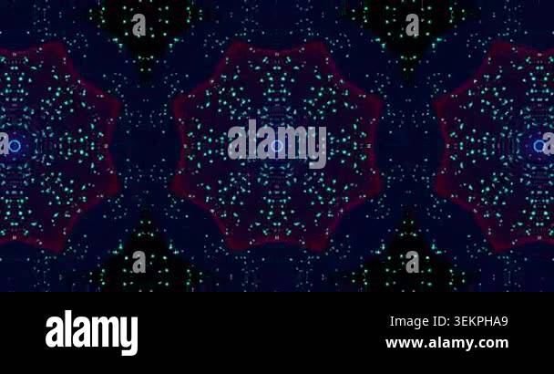 abstract colorful kaleidoscope background Stock Video Footage - Alamy