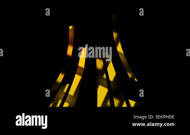 gold color triangle abstract design background Stock Video Footage - Alamy