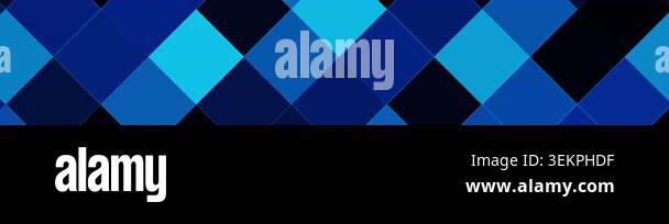 abstract blue geometric background vector design Stock Video Footage ...