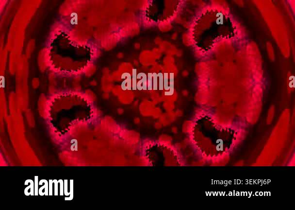 abstract colorful mandala background view Stock Video Footage - Alamy