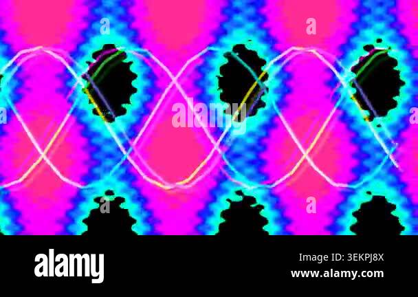 multicolored abstract pattern of geometric shapes and shapes Stock ...