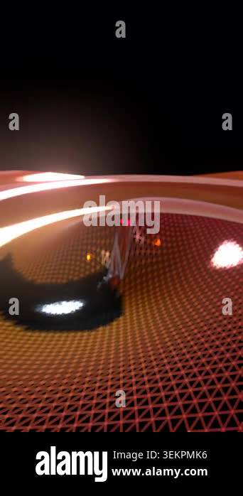 High-end 3D motion graphic featuring Vortex Core Spiral Whirlpool ...