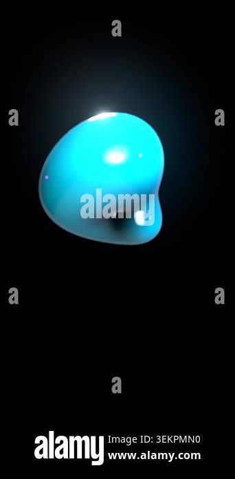 High-end 3D motion graphic featuring Liquid Sphere Fluid Morphing Orb ...