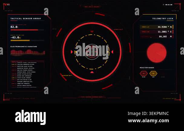 Premium high-density Head-Up Display (HUD) telemetry interface ...