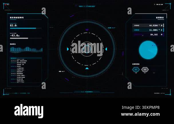 Premium 3D high-density Head-Up Display (HUD) telemetry interface ...