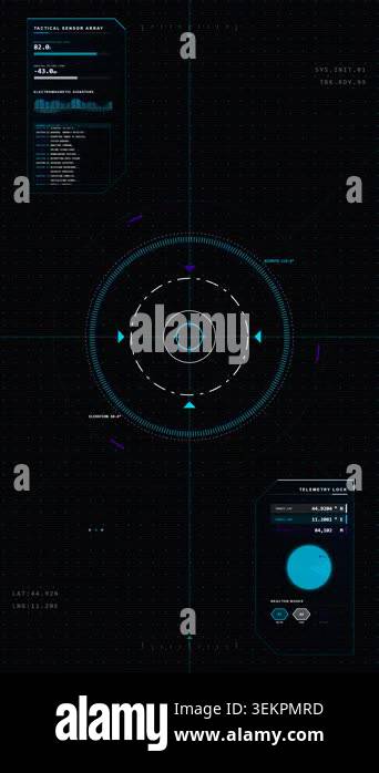 Premium high-density Head-Up Display (HUD) telemetry interface ...