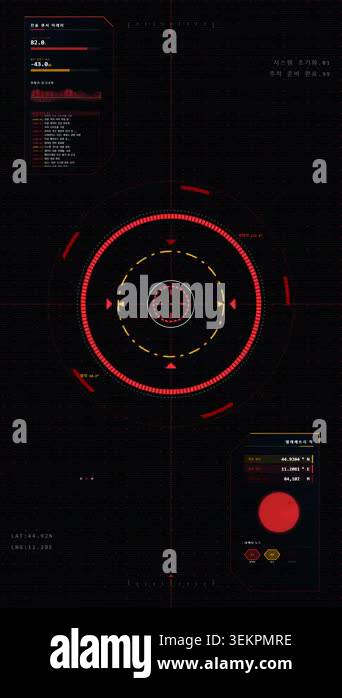Premium 3D high-density Head-Up Display (HUD) telemetry interface ...