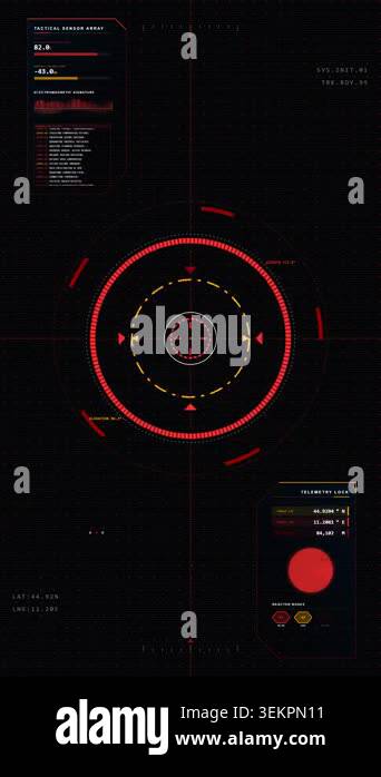 Premium high-density Head-Up Display (HUD) telemetry interface ...
