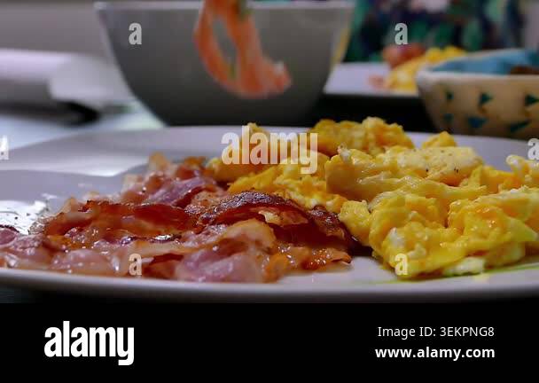 close up view of delicious asian food Stock Video Footage - Alamy