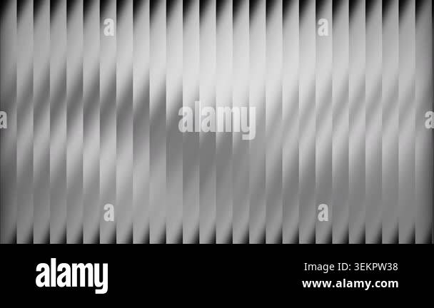 Abstract silver vertical bars with fluid diagonal wave animation Stock ...