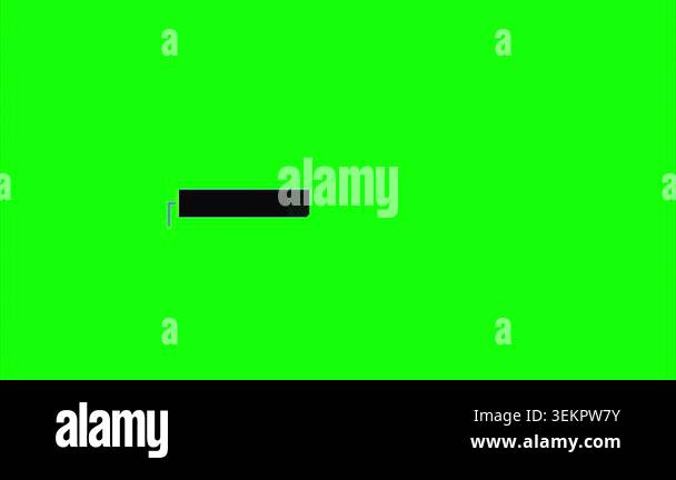 Modern black call out box animation for green screen overlay Stock ...