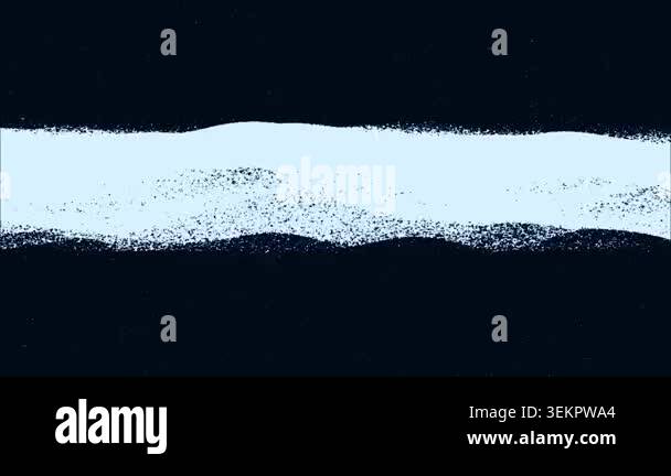 Animated horizontal grainy light blue stripes on dark background Stock ...