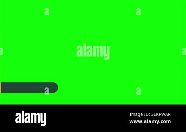 Search bar animation expanding on green screen Stock Video Footage - Alamy