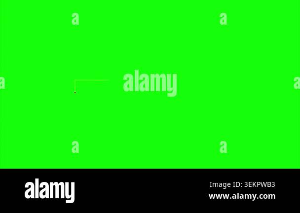 Gold callout lines and black text boxes on green background Stock Video ...