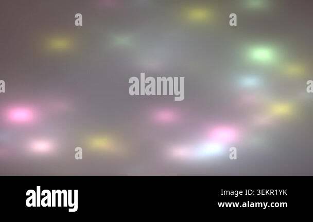 Soft Colorful Lights Floating in Quiet Space Stock Video Footage - Alamy