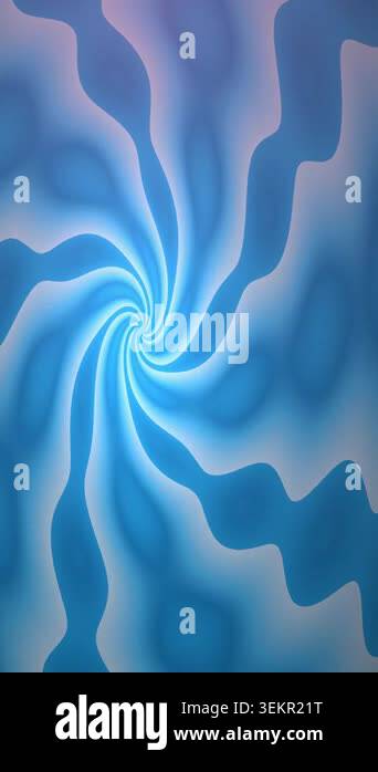 Blue Swirl Abstract Motioning Pattern in Dynamic Centered Vortex Stock ...
