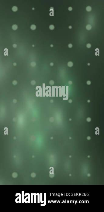 Green Abstract Dotted Pattern Shimmering in Ambient Light Stock Video ...