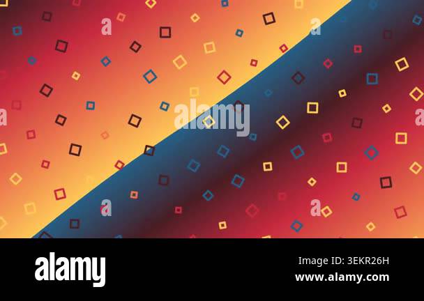 abstract geometric colorful seamless pattern for background Stock Video ...