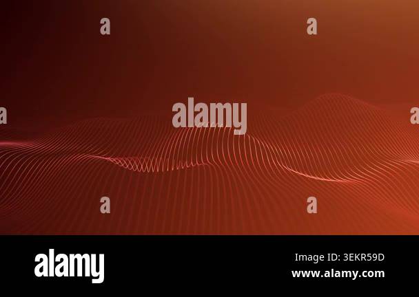 Abstract orange wave background, clean simple soft blurred motion ...