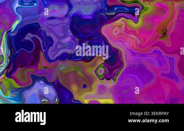 Paint layers move independently at varying speeds, generating depth and ...