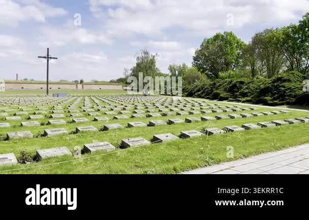 Small fortress and memorial to victims 2nd World War, Terezin. The ...