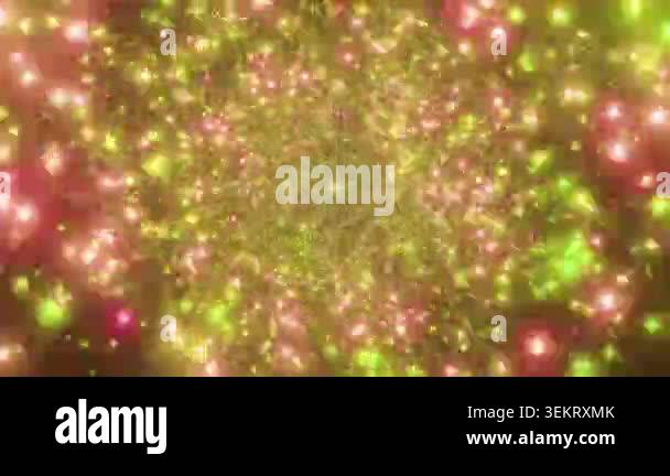 abstract background with bokeh. christmas and new year illustration ...