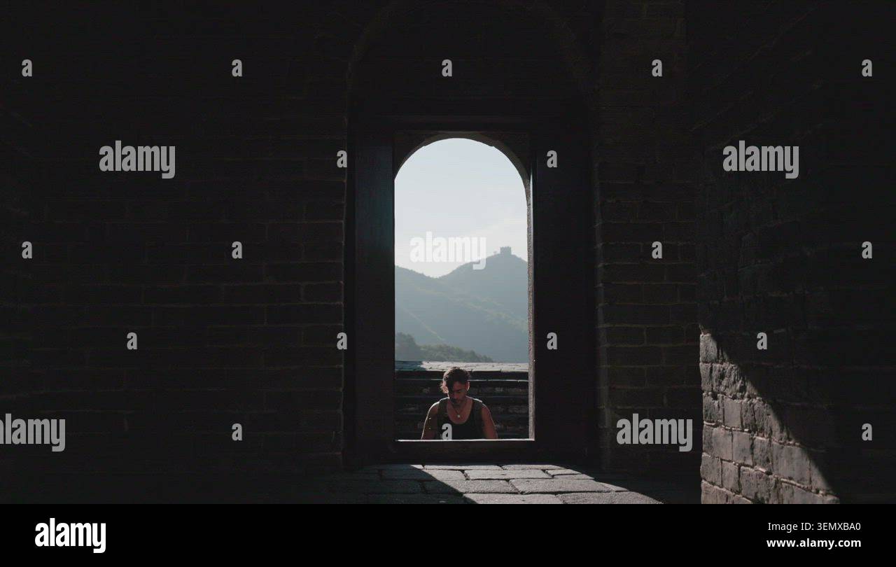 Serenity on the Great Wall Stock Video Footage - Alamy