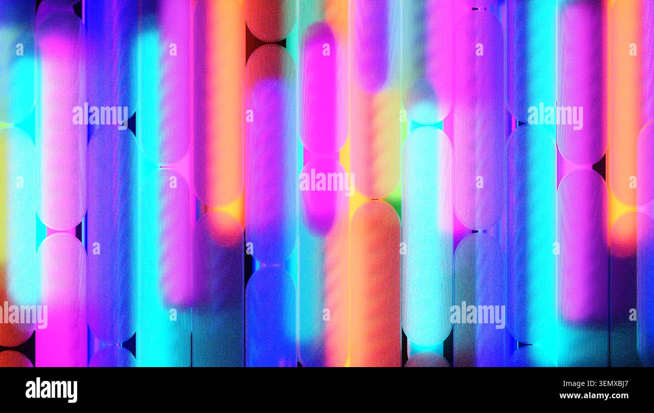 Abstract 3D colorful glass texture background Stock Video Footage - Alamy