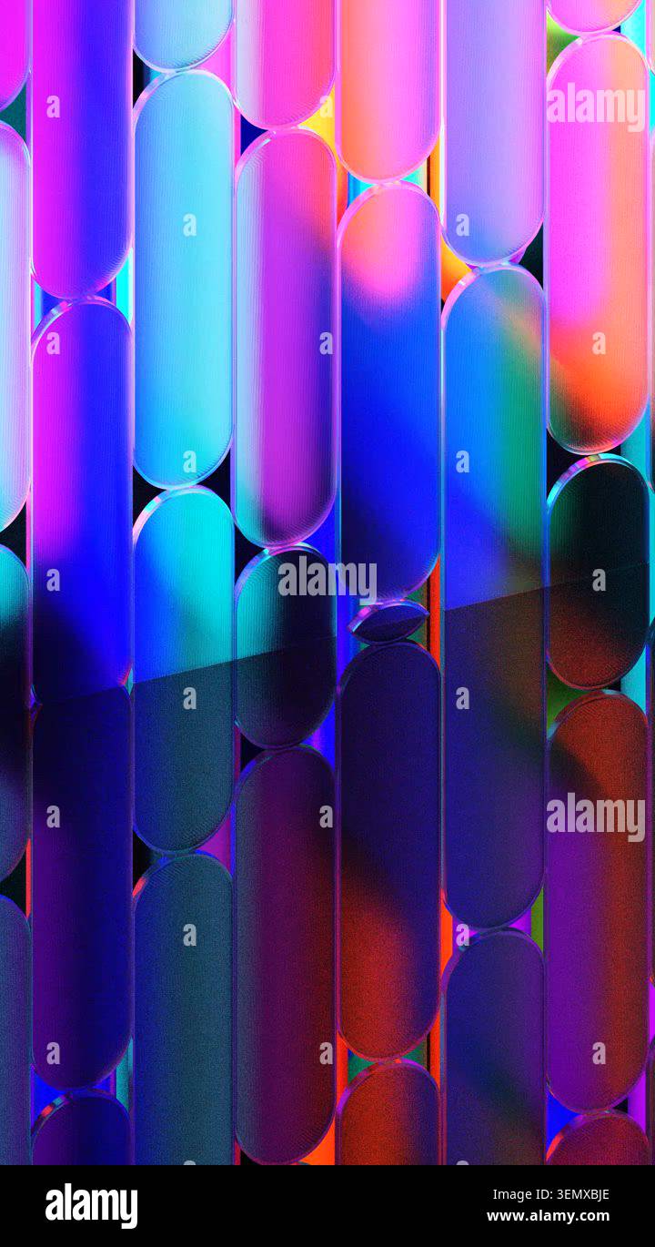 Abstract 3D colorful glass texture background Stock Video Footage - Alamy