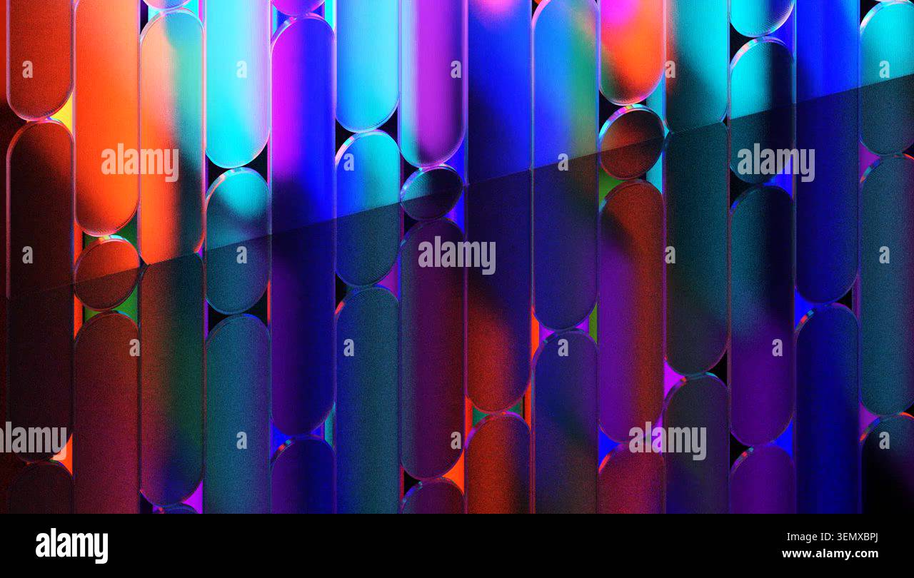Abstract 3D colorful glass texture background Stock Video Footage - Alamy