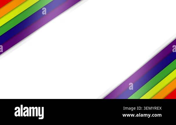Dynamic background featuring vibrant rainbow stripes, perfect for Pride ...