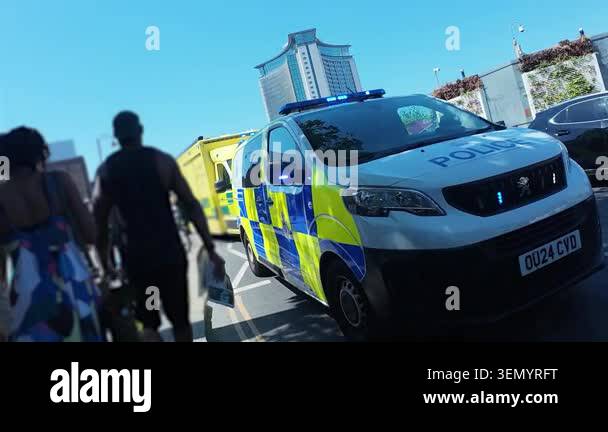 London-27 05 2026: Incident at West Brompton Underground Station with ...