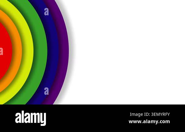 Dynamic abstract rainbow arc background for Pride Month, symbolizing ...